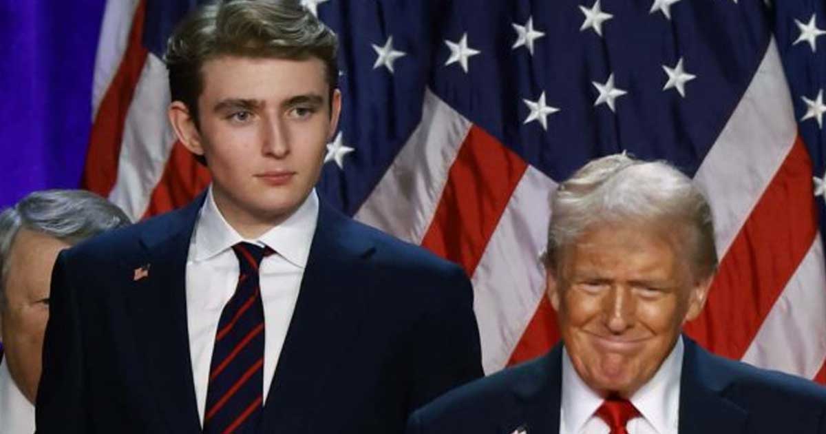 Barron Trump shares rare insight into his bond with dad, Donald Trump