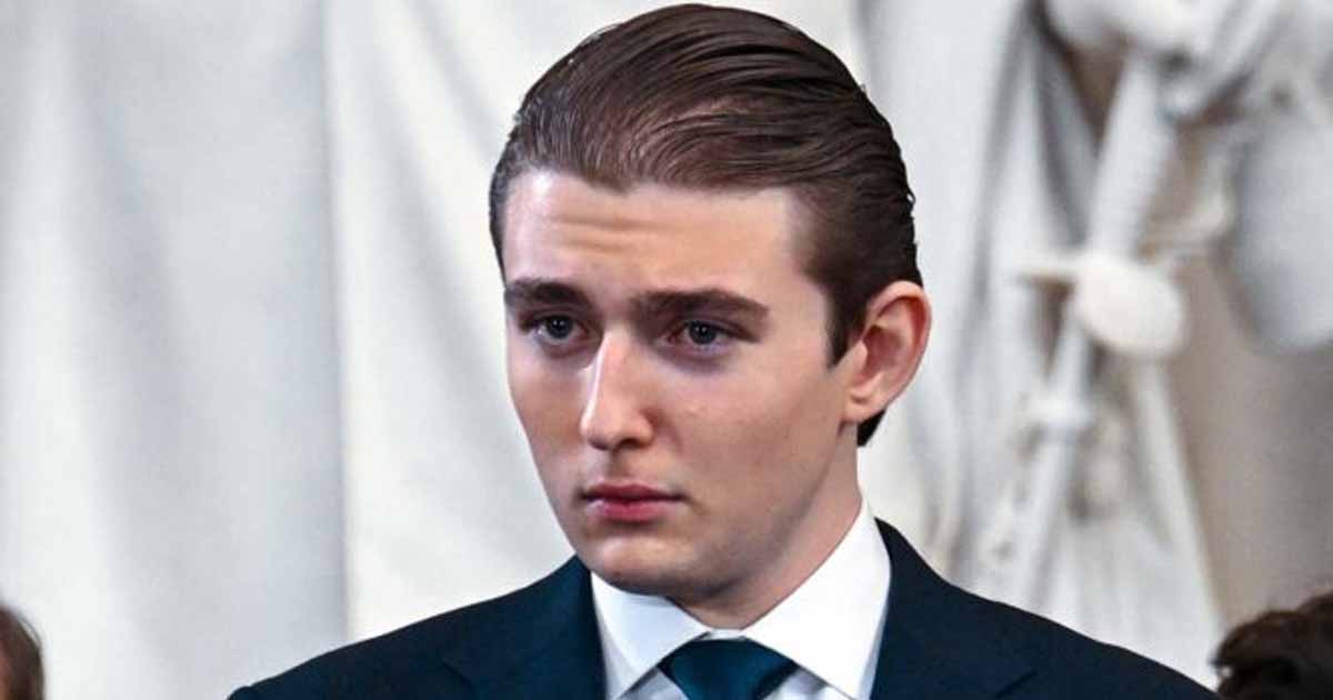 Barron Trump branded "zoo animal" by former student president