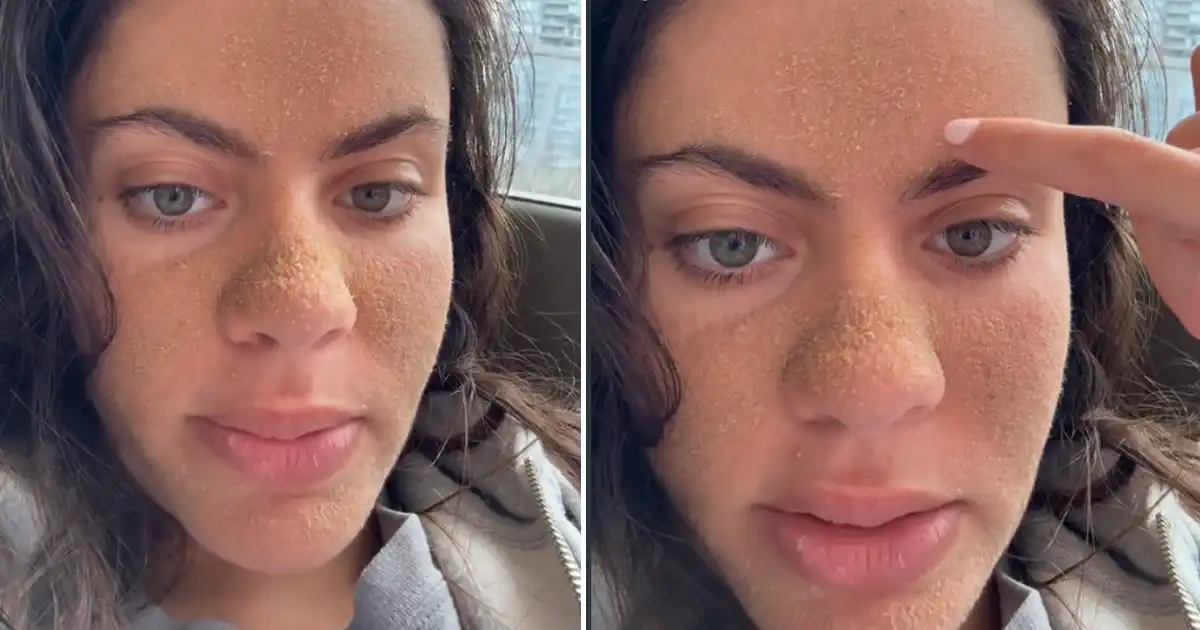 22-year-old woman sparks viral debate by refusing to wash her face